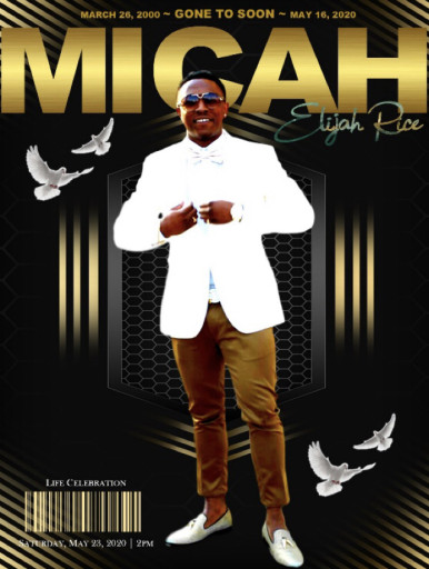 Micah Elijah Rice Obituary - Eternal Rest Funeral Home
