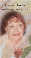 Rose Rutter Obituary - McCafferty Sweeney Slabinski Barnes Funerals and ...