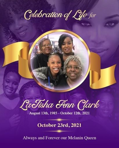 Latisha Clark Obituary 2021 - Pipkin Braswell Funeral Home & Cremation