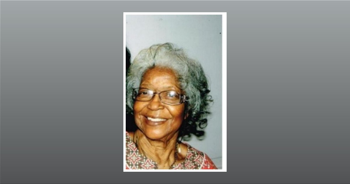 Bernice Williams Obituary April 3, 2015 - Paradise Funeral Chapel