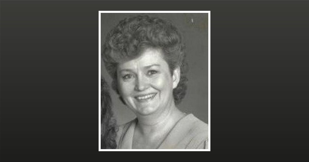 Nancy Faye Griffith Obituary March 20, 2022 - McSwain-Evans Funeral Home