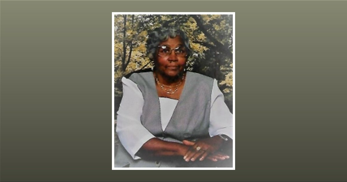 Lula Jones Obituary September 5, 2018 - Paradise Funeral Chapel