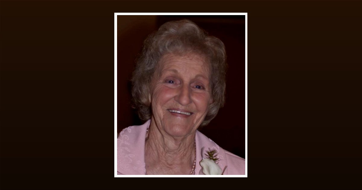 Eleanor Sweezy Obituary May 16, 2024 - McSwain-Evans Funeral Home