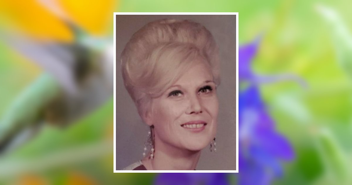 Ella "Faye" Strait Obituary November 14, 2023 - Galbreaith - Pickard Funeral Chapel