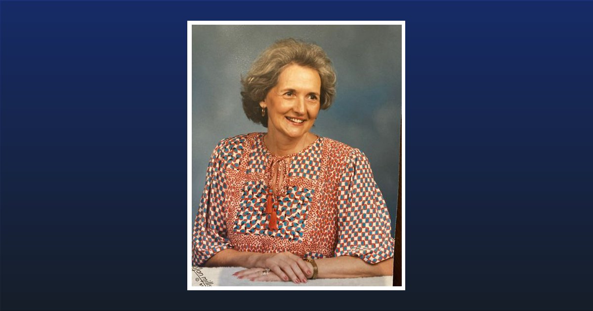 Barbara McRae Hopper Obituary February 14, 2025 - Ott & Lee Funeral Homes