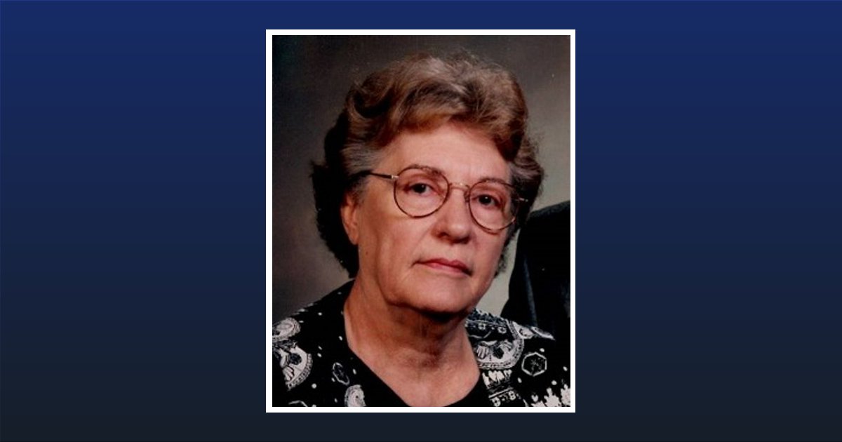 Ruth Elizabeth Thurston Obituary November 26, 2023 - Warner Funeral Home & Crematory