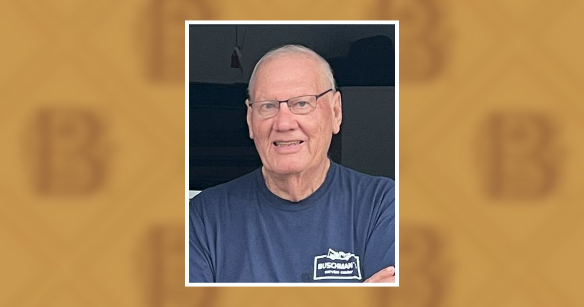 Paul Buschman Obituary October 8, 2024 - Springer-Voorhis-Draper ...