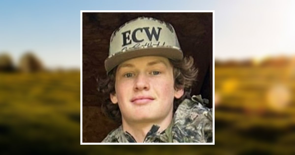 Collin Ray Winslow Obituary May 5, 2023 - Miller & Van Essendelft ...