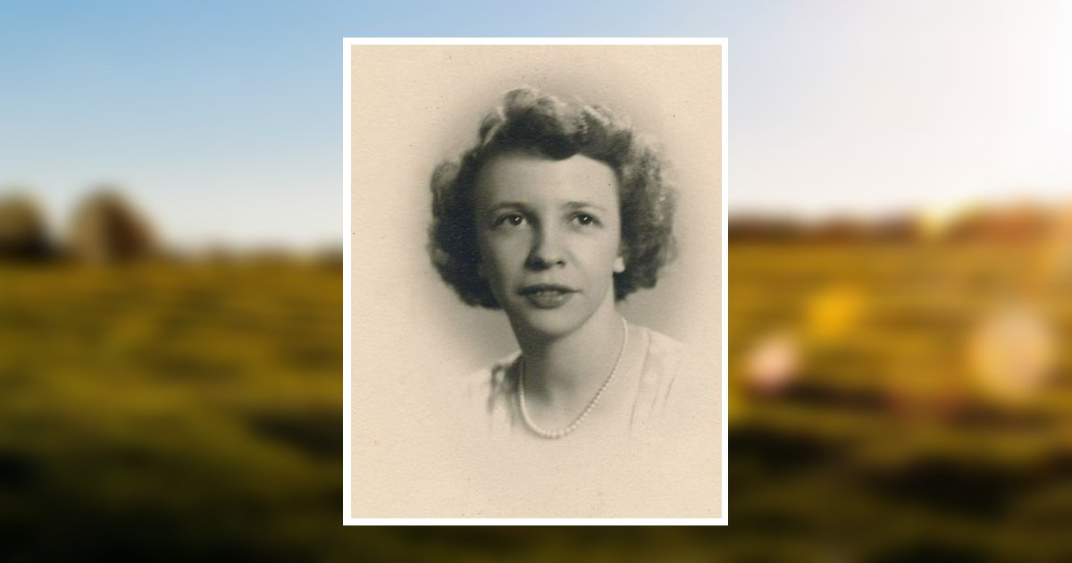 Eleanore Sauve Obituary August 11, 2012 - Wichmann Funeral Homes