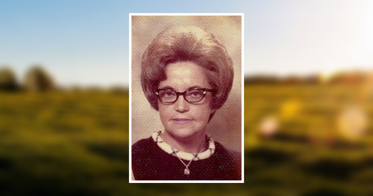 Lillian Ruth Laypool Obituary July 16, 2015 - Cahall Funeral Homes