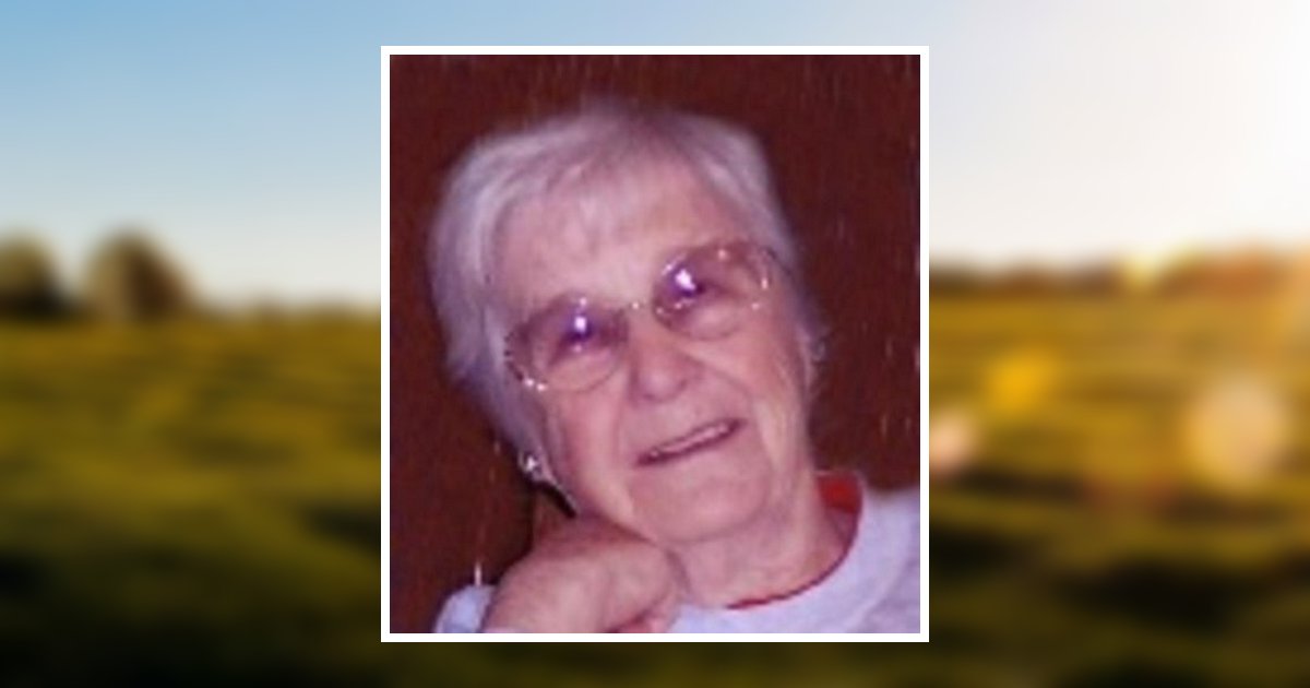 Marie Francis Highsmith Obituary August 2, 2010 - Titzer Family Funeral ...