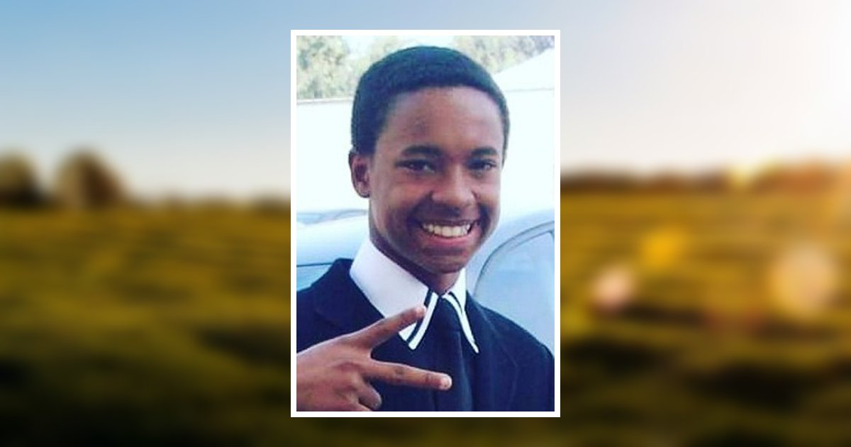 DANT'E LAMAR WEST Obituary December 31, 2019 - McDonald Family Funeral Home