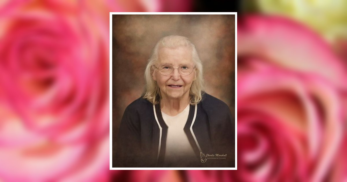 Jean Walker Metz Obituary April 18, 2024 - Charlie Marshall Funeral Home and Crematory