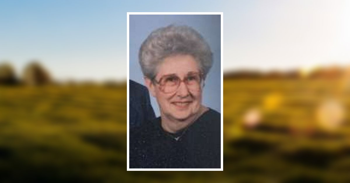 Pauline Elizabeth Christensen Obituary October 12, 2019 - Elwood Funeral Home