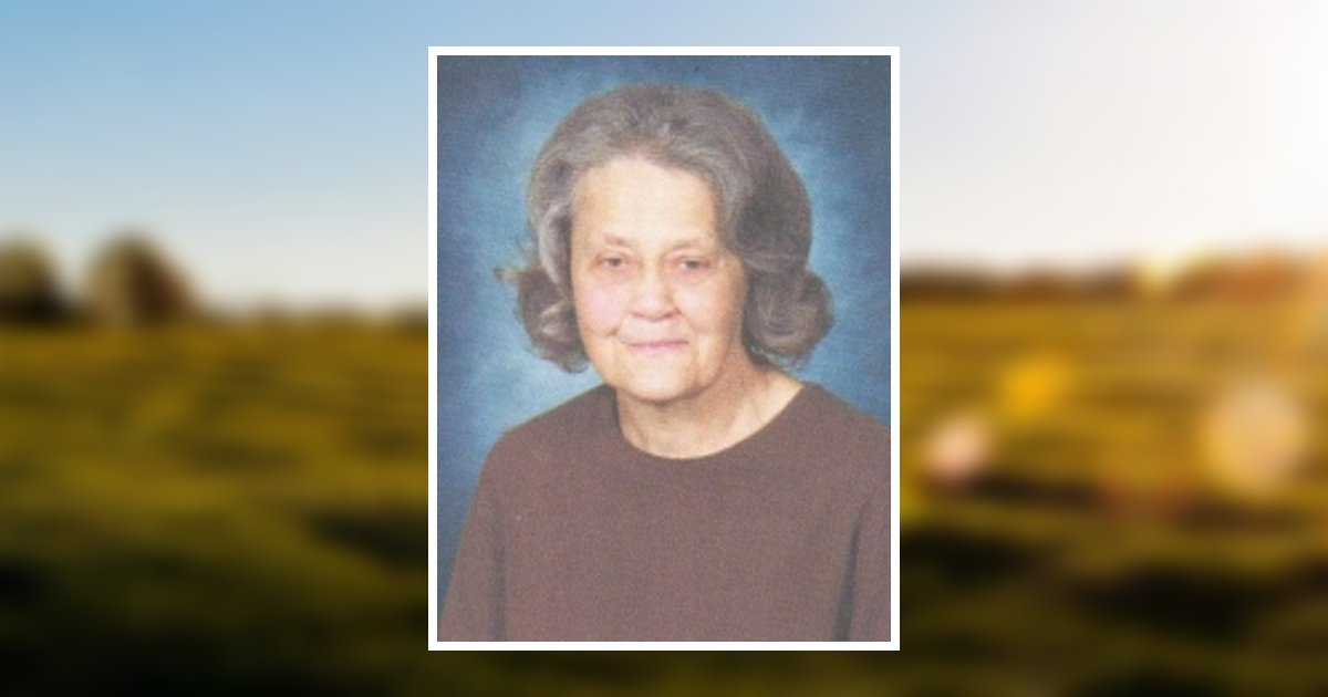 Janet Goode Obituary August 4, 2021 - Anders Rice Funeral Home ...