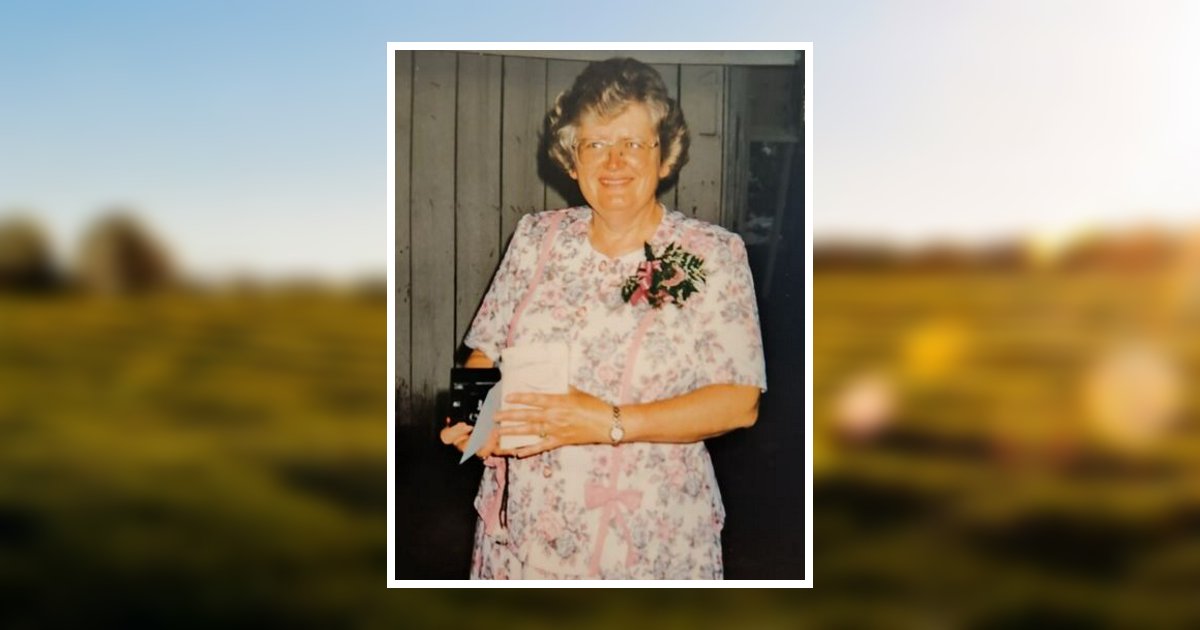 Frances Brooks Obituary March 9, 2023 - Heuser Funeral Home