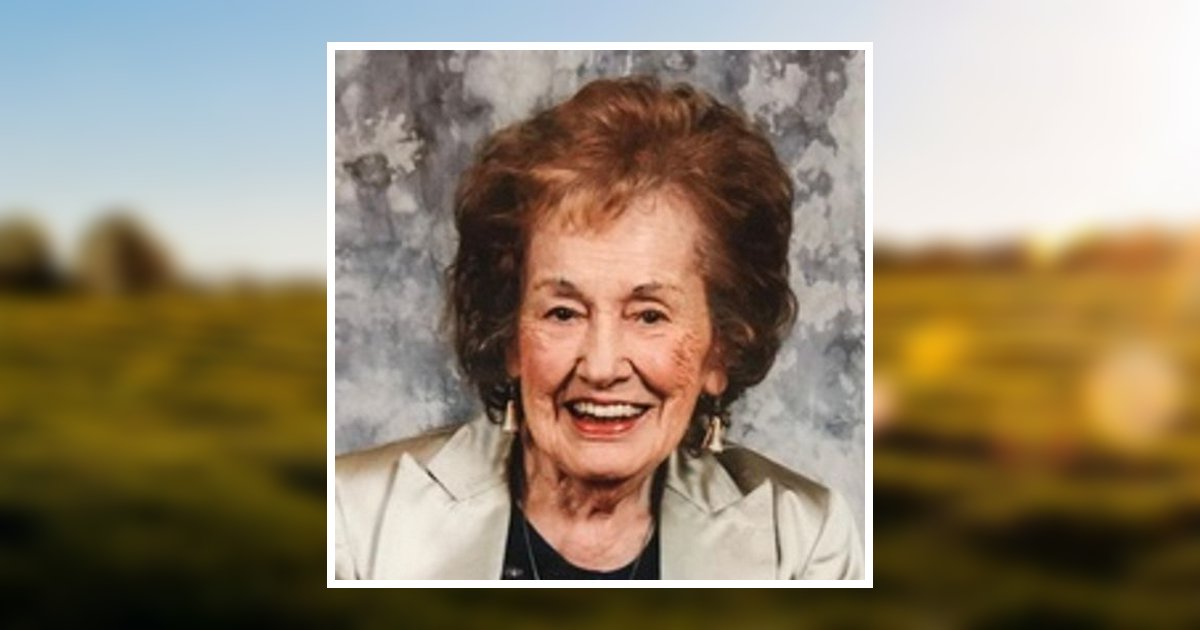Norma Benson Obituary 2019 - Munderloh Smith Funeral Home