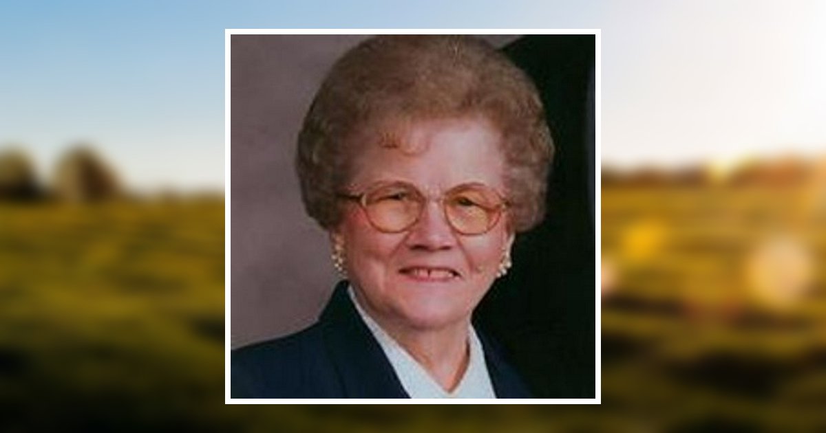 Edith Elizabeth Miller Obituary January 28, 2012 - Zwick and Jahn ...