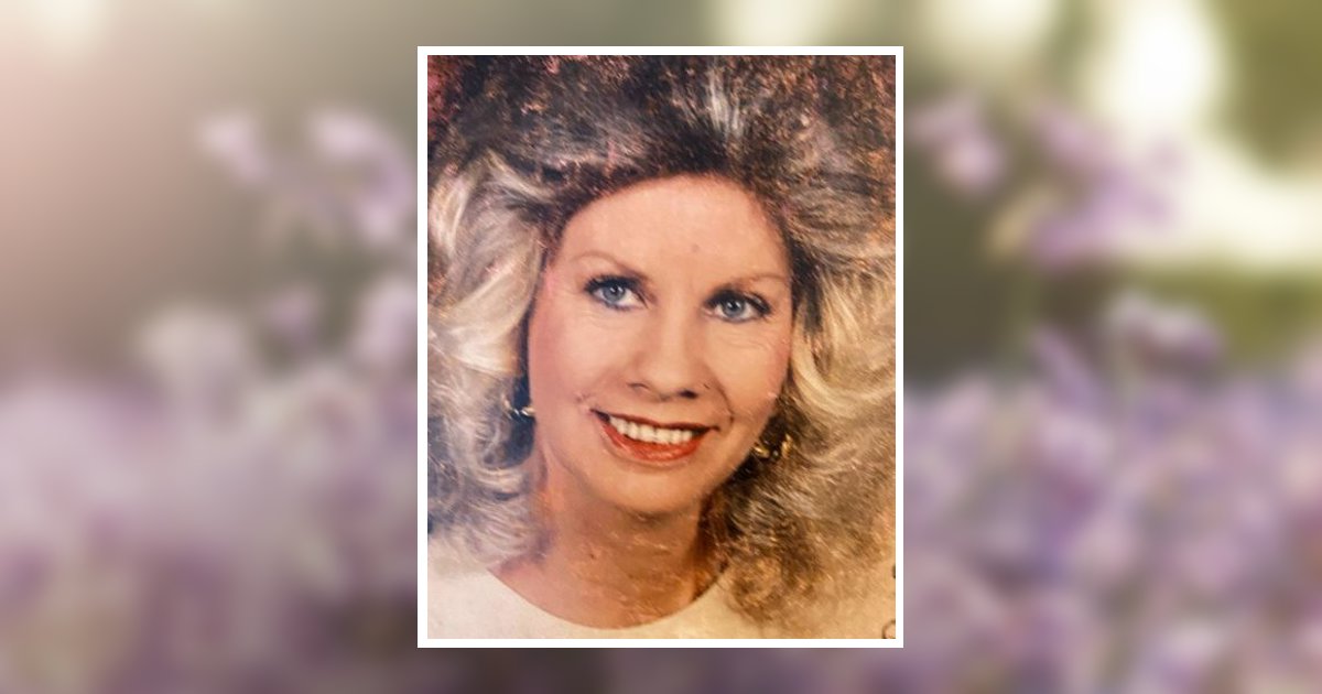 Carol Ehrett Obituary May 26, 2025 - Shackelford Funeral Directors