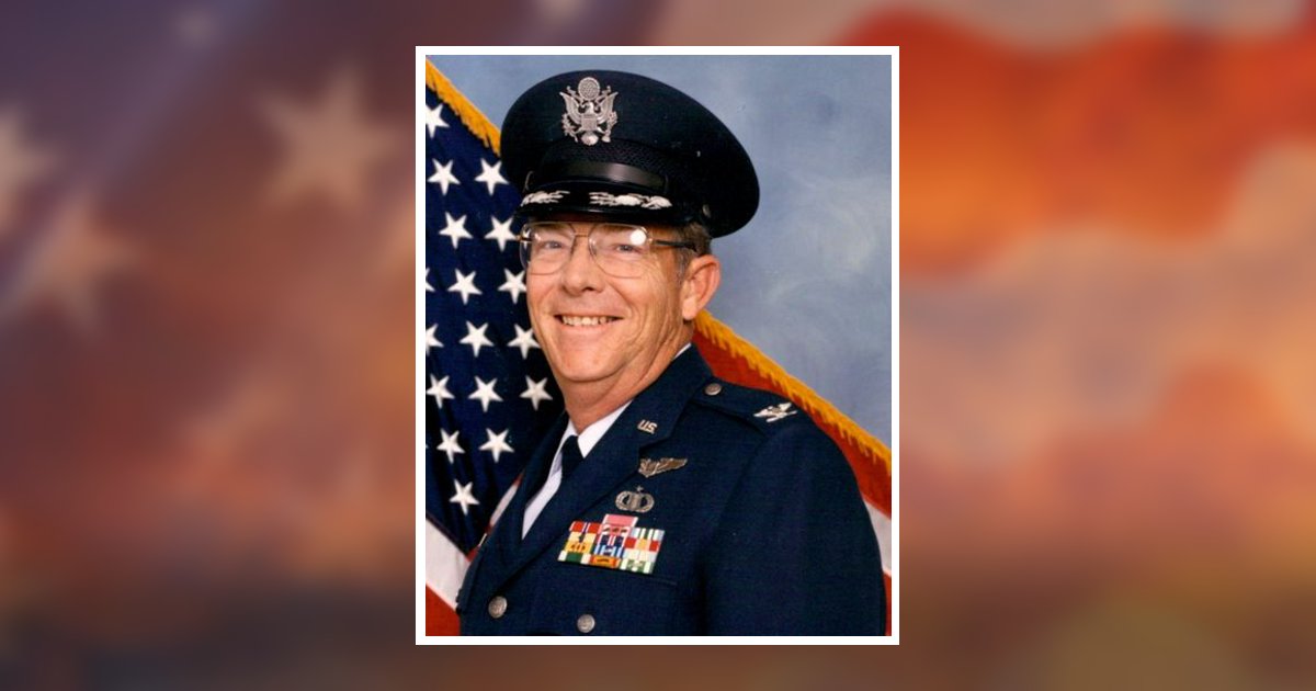 Col. Gordon H. Fair, USAF (Ret.) Obituary May 3, 2024 - Thomas Poteet ...