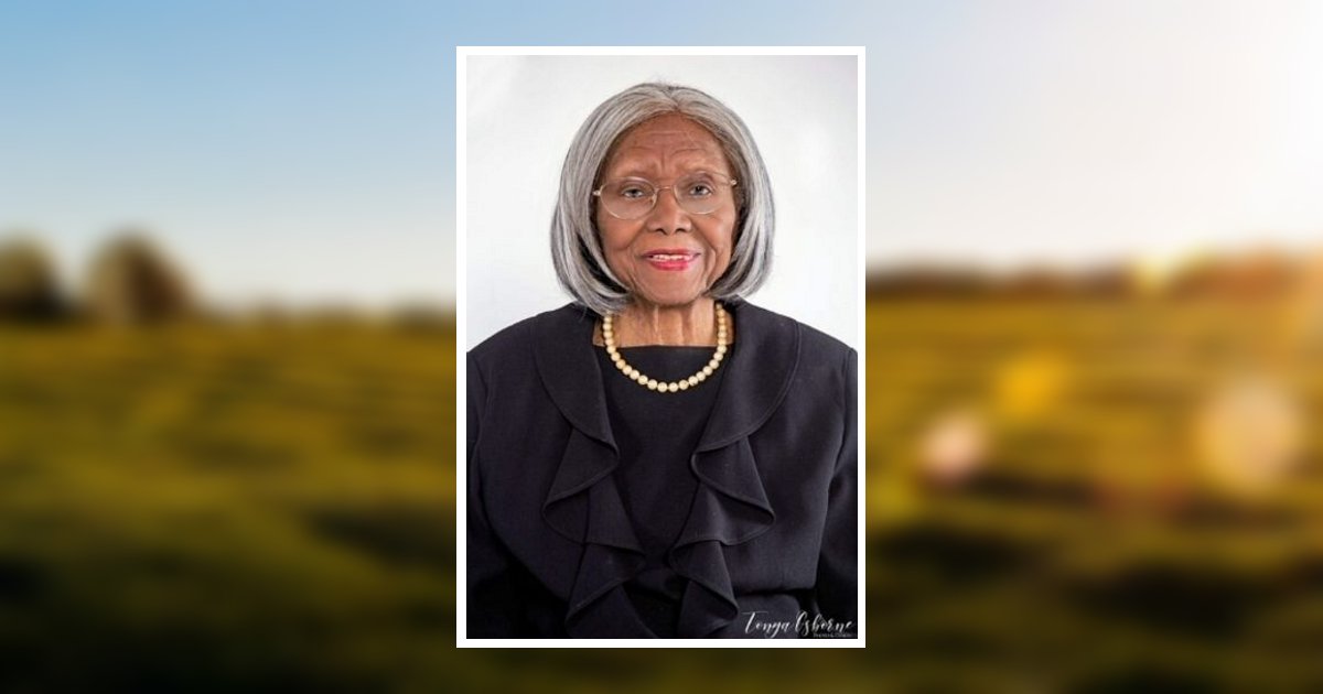 Mrs. Earline Hudson Obituary 2023 - Lewis and Wright Funeral Directors
