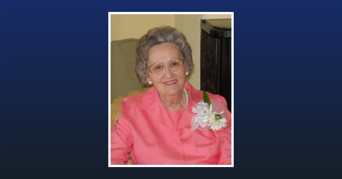 Lucille Roy Morris Obituary May 27, 2023 - Tisdale-Lann Memorial Funeral Homes