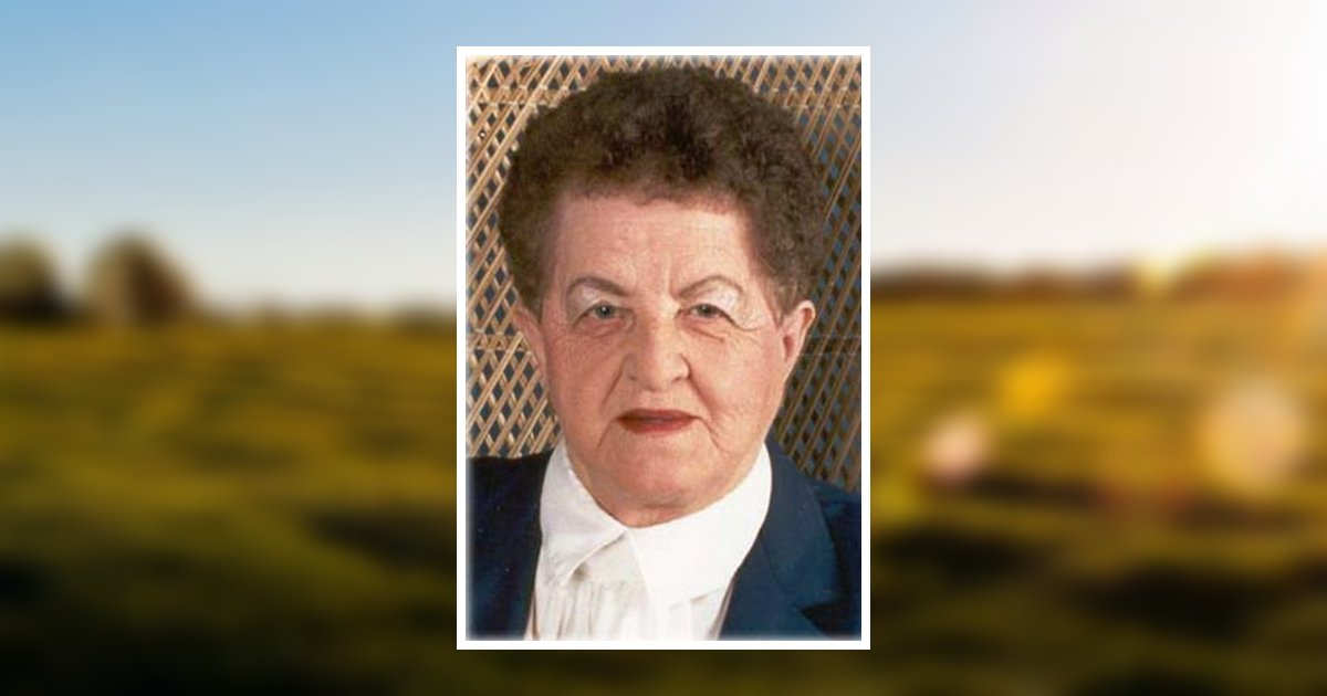 Barbara Messmer Obituary May 21, 2005 - Stevenson Funeral Homes