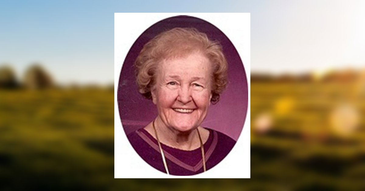 Helen Carrie Reeves Obituary March 9, 2012 - Ranfranz and Vine Funeral ...