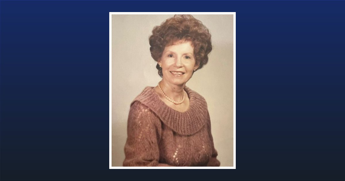 Mavis Broome Obituary December 14, 2023 - Saulters Moore Funeral Home