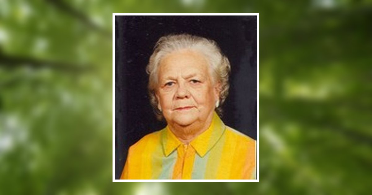 Myrtle Mae Beebe Obituary September 29, 2009 - Roberts and Son Funeral ...