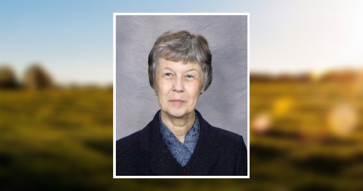 Patricia Ann Yoder Obituary April 9, 2017 - Eichholtz & Daring Funeral ...