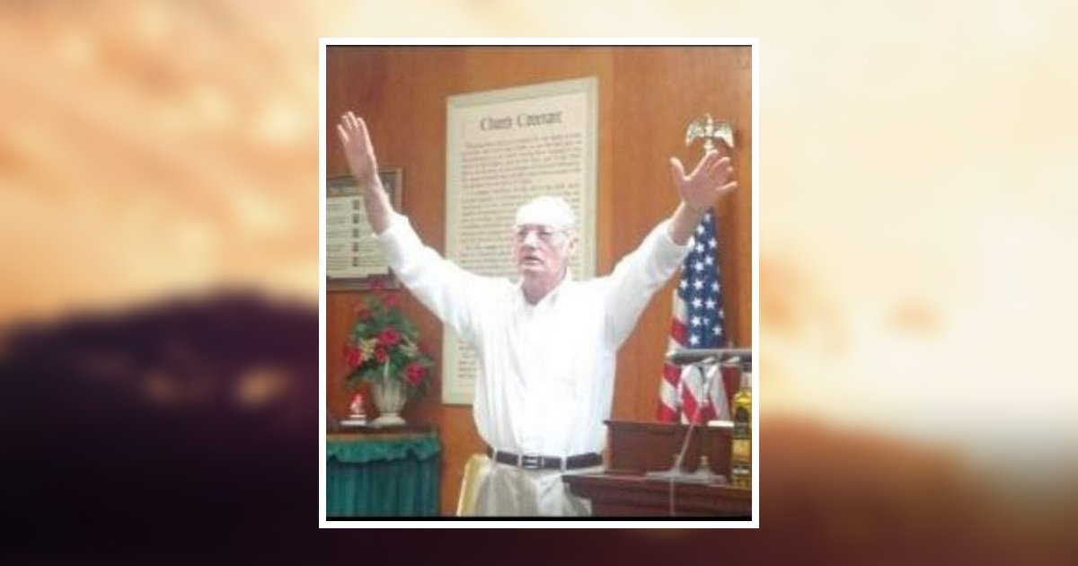 Bro. Dow William Goodin Obituary May 3, 2022 - McCreary County Funeral Home