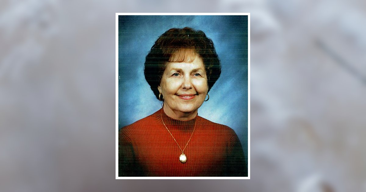 Jeanette Ruth Grubbs Obituary August 31, 2024 - Newcomer St. Louis