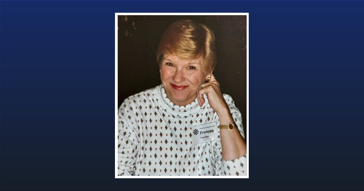 Frances Gann Mizell Obituary December 25, 2025 - Thompson's Harveson ...