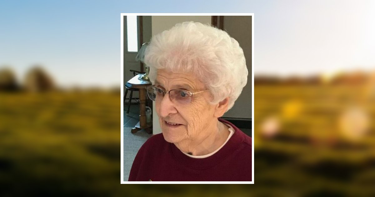 Lucille Maxson Obituary March 21, 2022 - Hecker-Patron Funeral Home