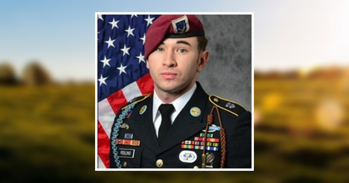 Sgt. Brock Mathis Rollins Obituary March 10, 2018 - Twin City Funeral Home