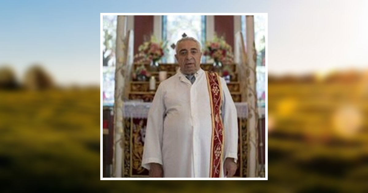 Rev. Deacon Sabri Asmar Akman Obituary June 4, 2022 - Mercadante ...