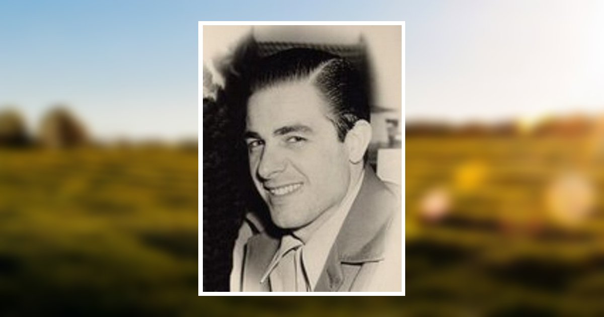 Joseph Bono Obituary September 9, 2008 - Speaks Chapel