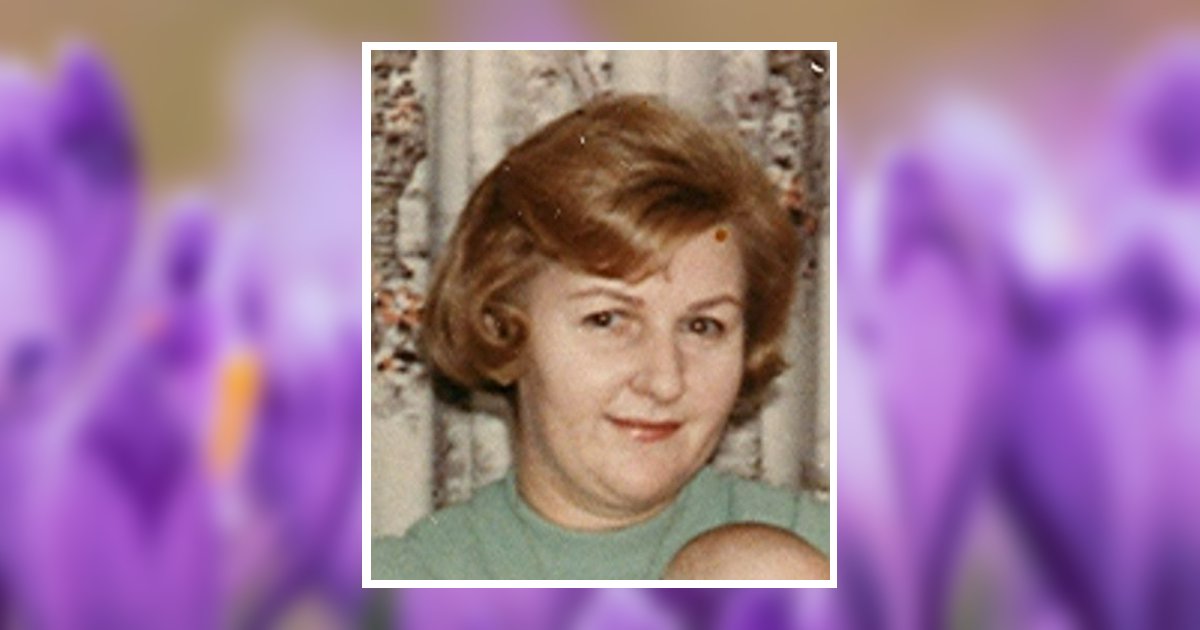 Anne Rumpf Obituary - Newcomer Dayton