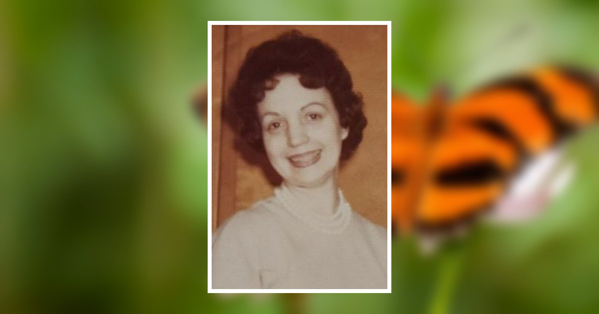 Dorothy Catherine Rutter Obituary November 19, 2022 - Newcomer Akron