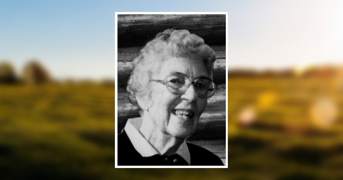 Elizabeth Prosser Obituary January 27, 2009 - Wichmann Funeral Homes