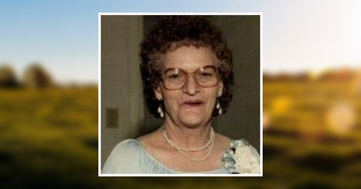 Mrs. Bonnie Nicholson Obituary June 6, 2013 - Emerald Hills Funeral ...