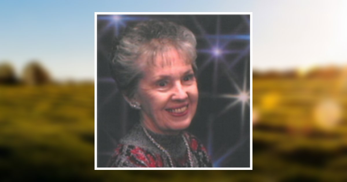 Peggy Cronk Obituary April 9, 2016 - Hull & Hull Funeral Directors