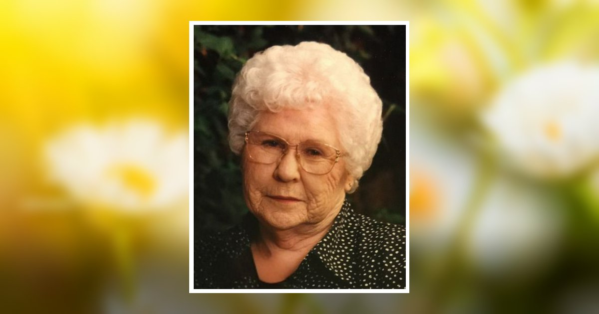 Minnie Ellen Evans Obituary June 10, 2025 - Krestridge Funeral Home