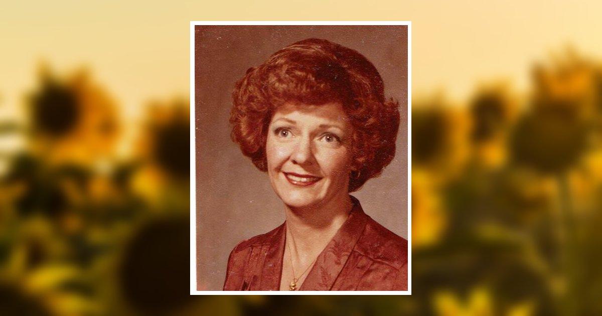 Joyce Randall Sharp Matlock Obituary February 26, 2025 - Lindquist Mortuary