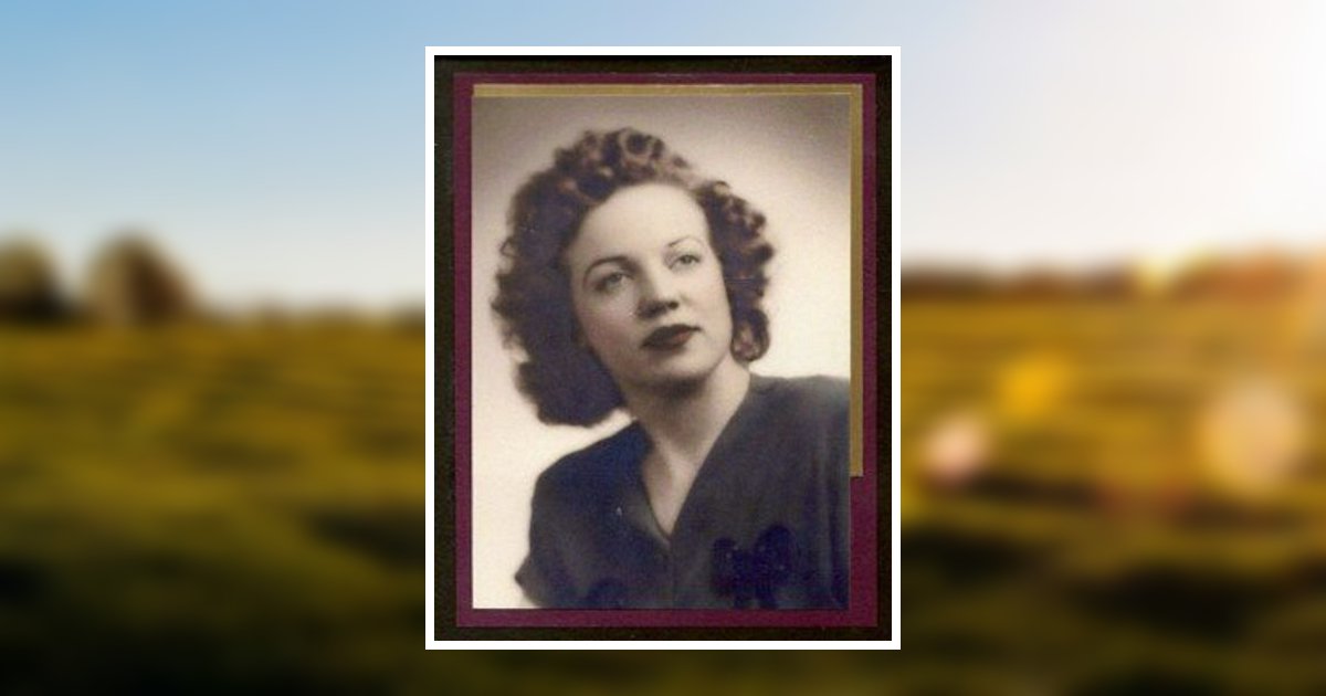 Christine Opal Driver Alden Obituary January 29, 2013 - The Hamil ...