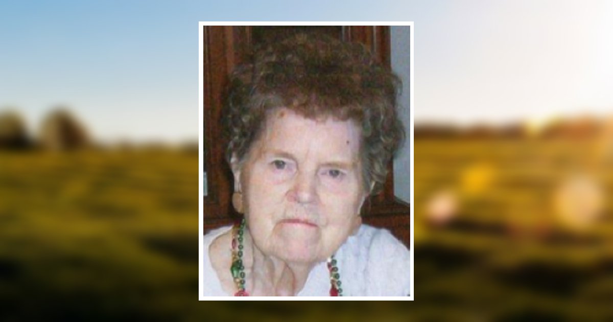 Frances M. Collier Obituary October 12, 2017 - Bersticker-Scott Funeral ...