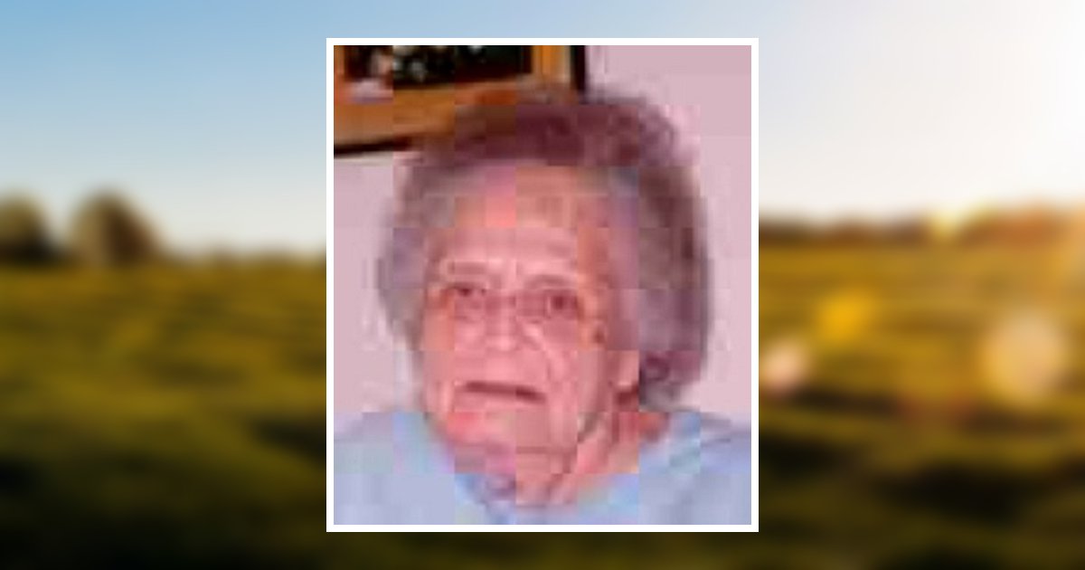 Imogene Brown Obituary October 24, 2003 - Barnes Funeral Homes