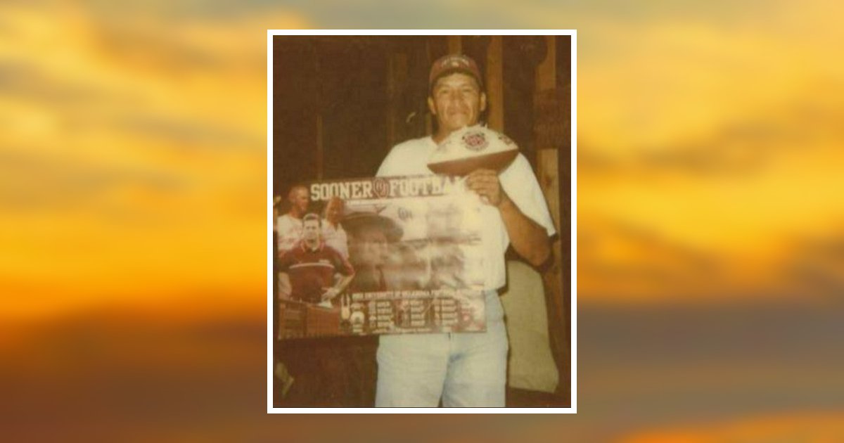 Jeffrey Keith Harjo Obituary October 26, 2024 - Swearingen Funeral Home