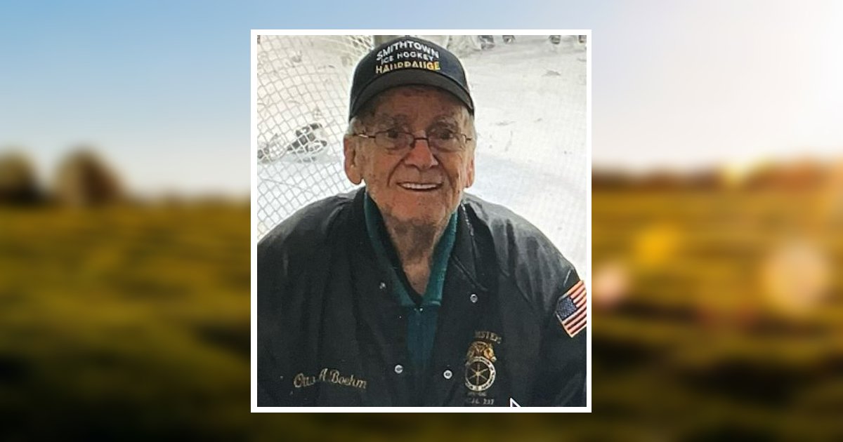 Otto Anthony Boehm Obituary May 11, 2022 - Moloney Family Funeral Homes ...
